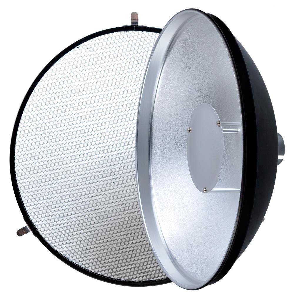 Godox AD-S3 Beauty Dish Reflector with Honeycomb Grid for Godox Witstro ...
