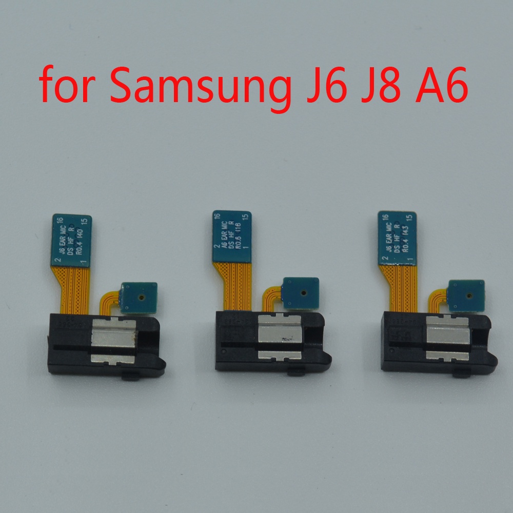 Headphone Jack Microphone For Samsung J6 J8 A6 Plus 2018 J600 J810 A600 ...