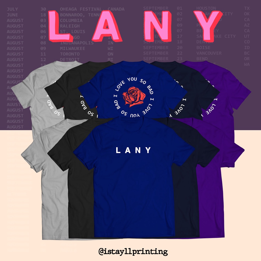Lany Inspired Shirt ~ ILYSB B2B | iStayll Printing | Shopee Philippines