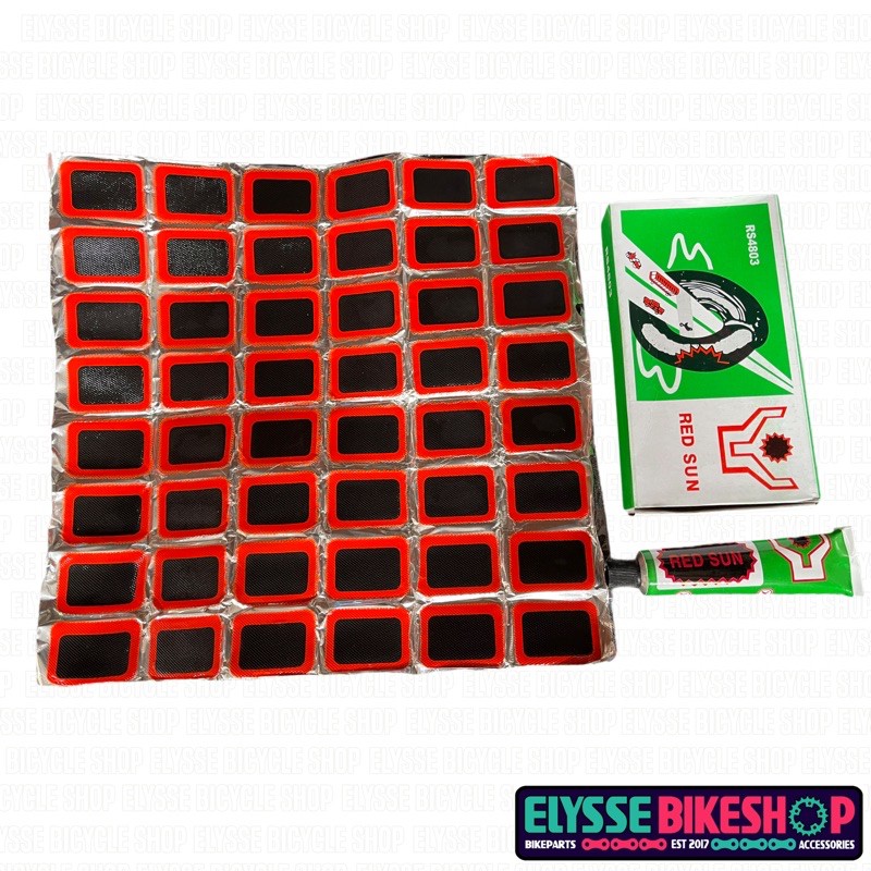 🇵🇭 Cold patch 48pcs patch Bicycle vulcanizing kit | Shopee Philippines