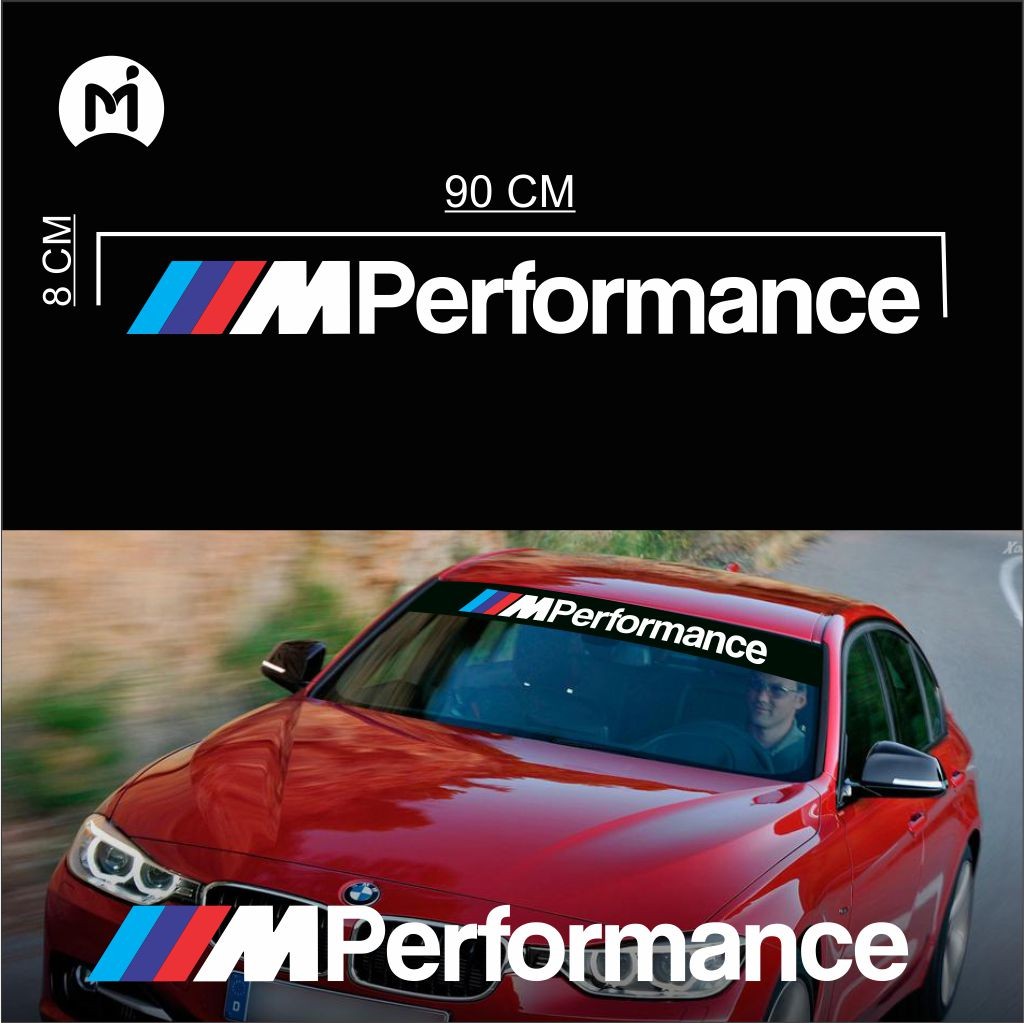 M Performance Sticker / BMW Sticker | Shopee Philippines