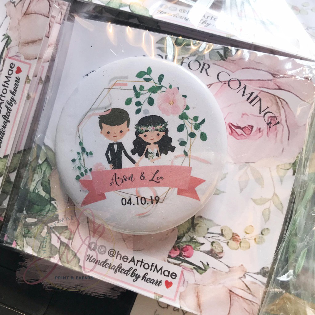 2.25in Button Magnet | Ref Magnet | Round Magnet Souvenir for Wedding ...