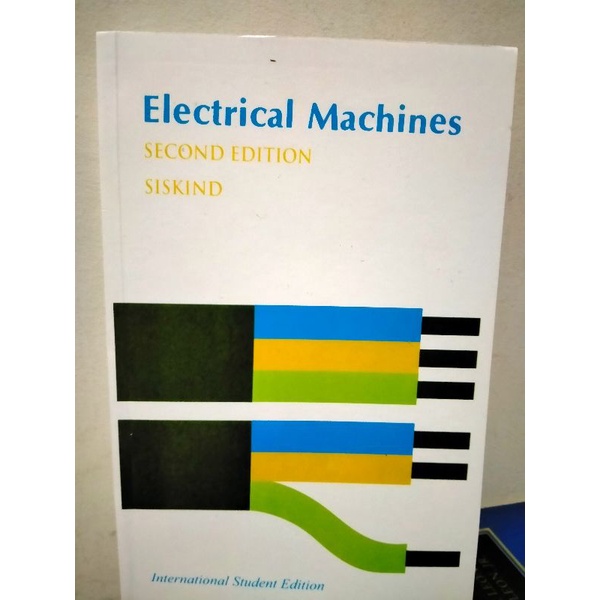 ELECTRICAL MACHINES 2nd edition BY Charles siskind | Shopee Philippines