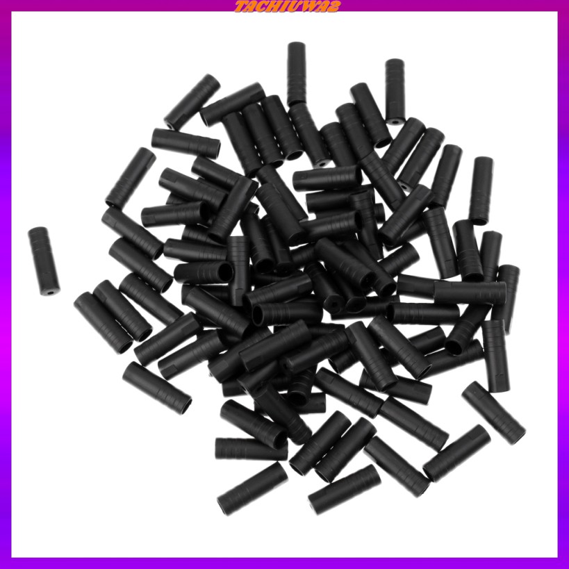 100Pcs Bike Cable End Caps Shifter Housing Wire Line Ferrules 4mm ...