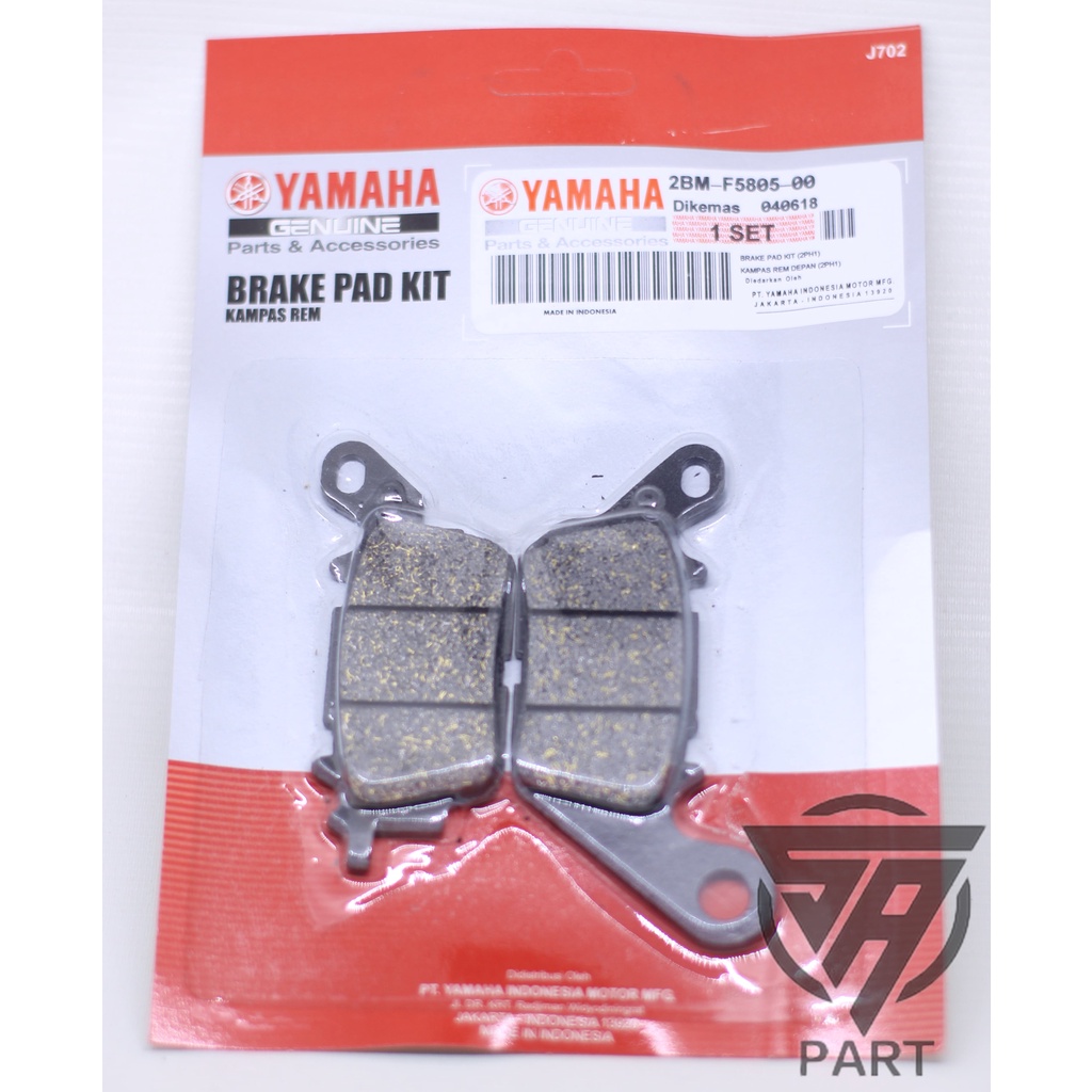 Dispad Brake Pad Yamaha Mio Z- M3 - New soul Gt 125 N-MX nmx 2BM ...