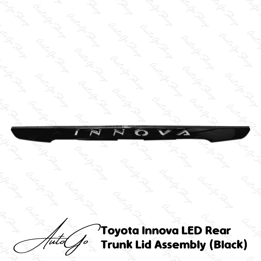 Toyota Innova 2012 - 2013 LED Rear Trunk Lid Assembly (Black) | Shopee ...