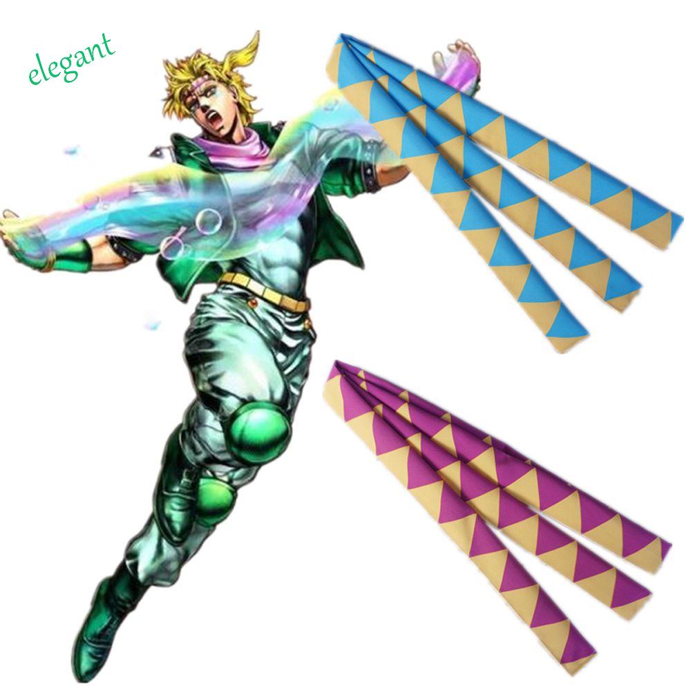 ELEGANT Korean Anime Headband Long Headdress Kujo Jotaro Belt Caesar ...