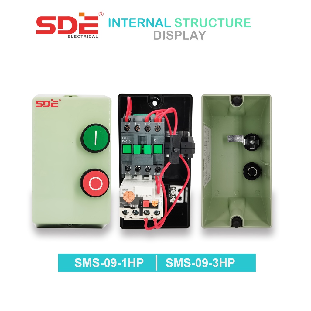SDE MAGNETIC STARTER (1HP, 2HP, 3HP AND 5HP) | Shopee Philippines
