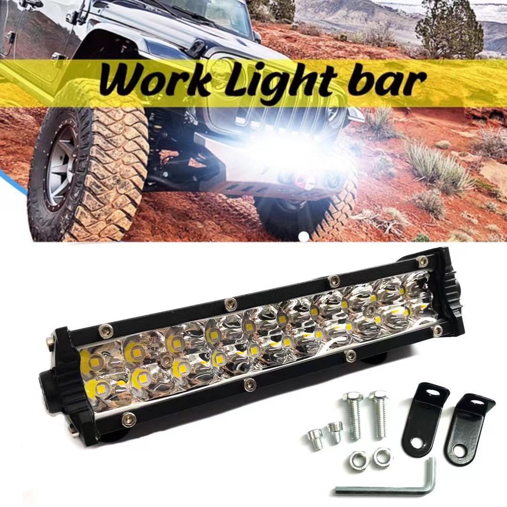 CPO 7INCH 60W 20 LED BAR WHITE (#6442) | Shopee Philippines