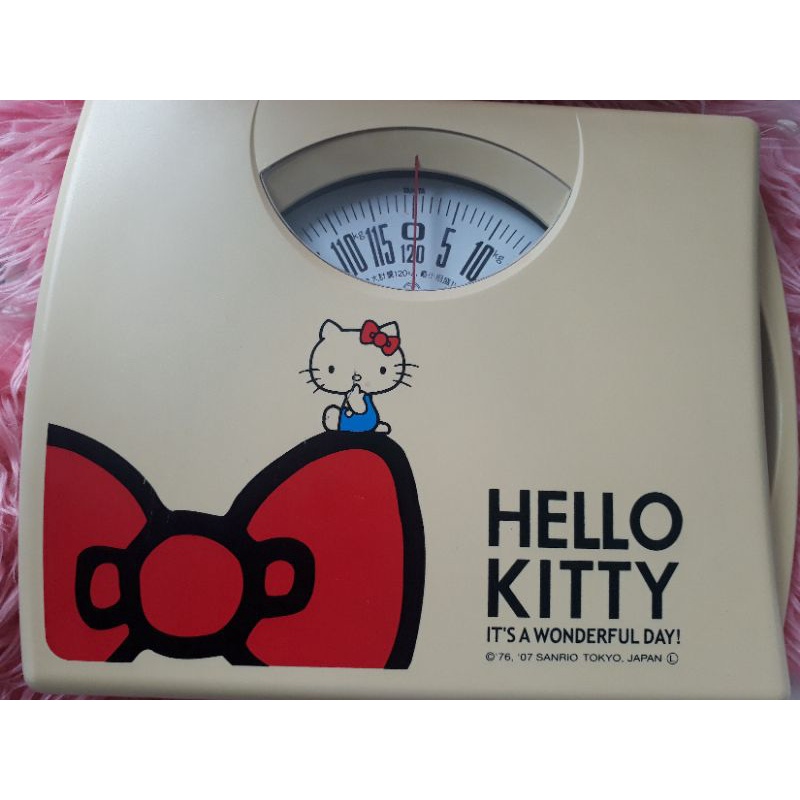 WEIGHT SCALE HELLO KITTY made in japan | Shopee Philippines