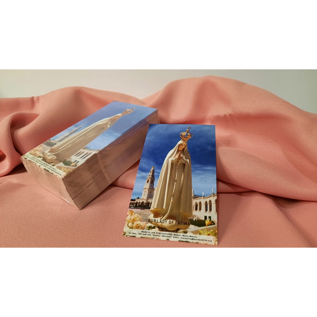 OUR LADY OF FATIMA STAMPITAS (PACK OF 100PCS) | Shopee Philippines