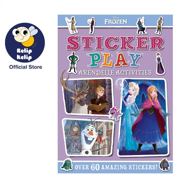 Disney Frozen Sticker Play Arendelle Activities Book For Kids With ...