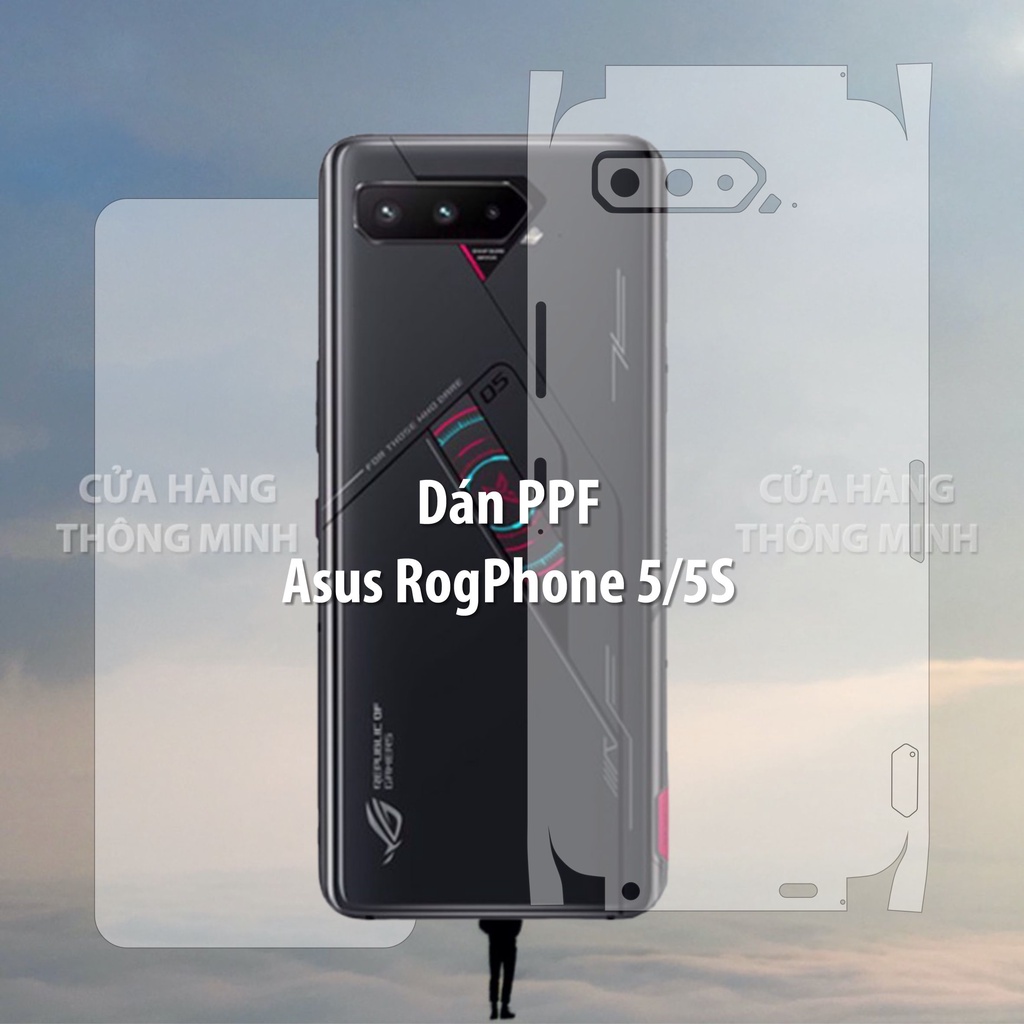 Asus Rog Phone 5/5s front PPF sticker/back sticker/screen sticker/back ...