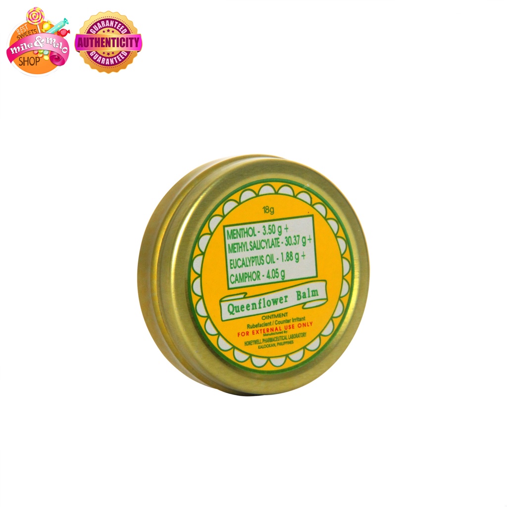 Queen Flower Balm Ointment Rubefacient Counter Irritant 18G | Shopee ...
