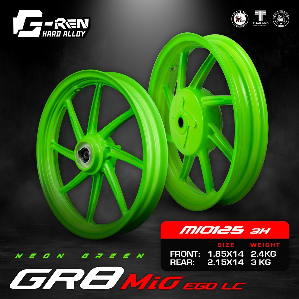 G-ren GR8 thailand mags mio soul i 125 mio i 125 mio mxi 125 3/4holes ...
