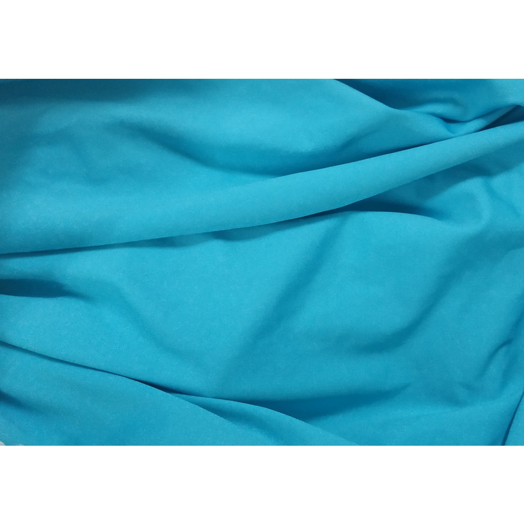 Light Blue Doff Spandex Fabric Iris Stretchy Stretch 4-way Spandex ...