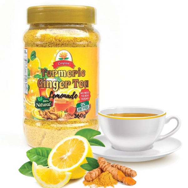 Luyan Instant Turmeric Ginger Tea Lemonade 360g | Shopee Philippines