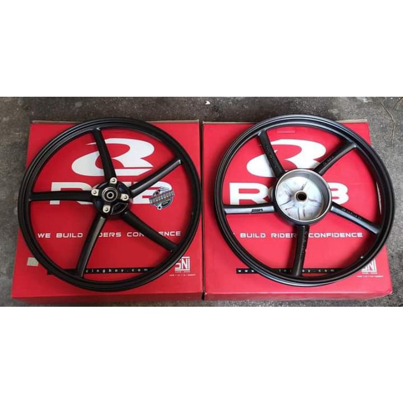 RCB MAGS SIZE17 5SPOKES 1.2*17 / 1.4*17 FAZZIO, Mio i 125, mio soul i ...