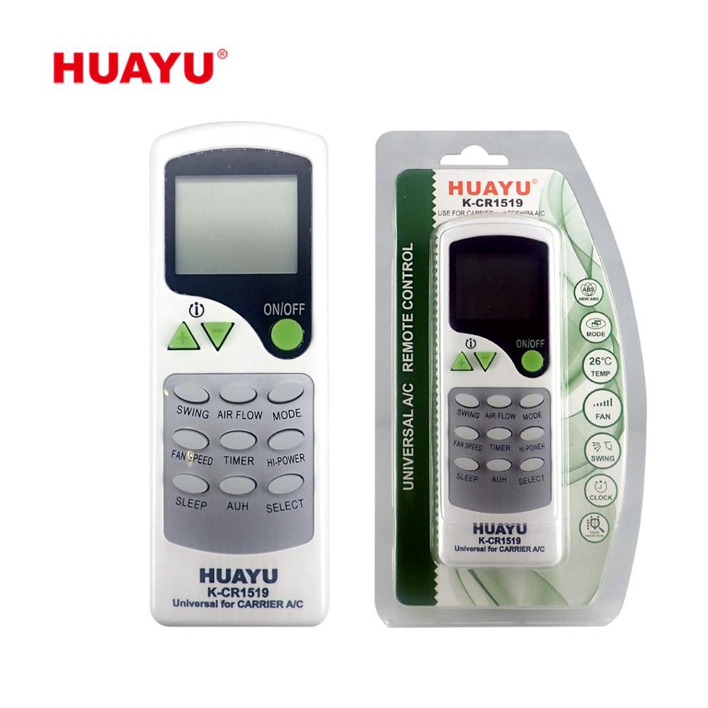 BOSCA Huayu K-Cr1519 Universal AC Remote Control Use For Carrier Air Conditioner | Shopee ...