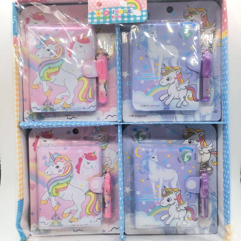 A6 Kawaii unicorn animal notebooks cute personal binder weekly planner ...