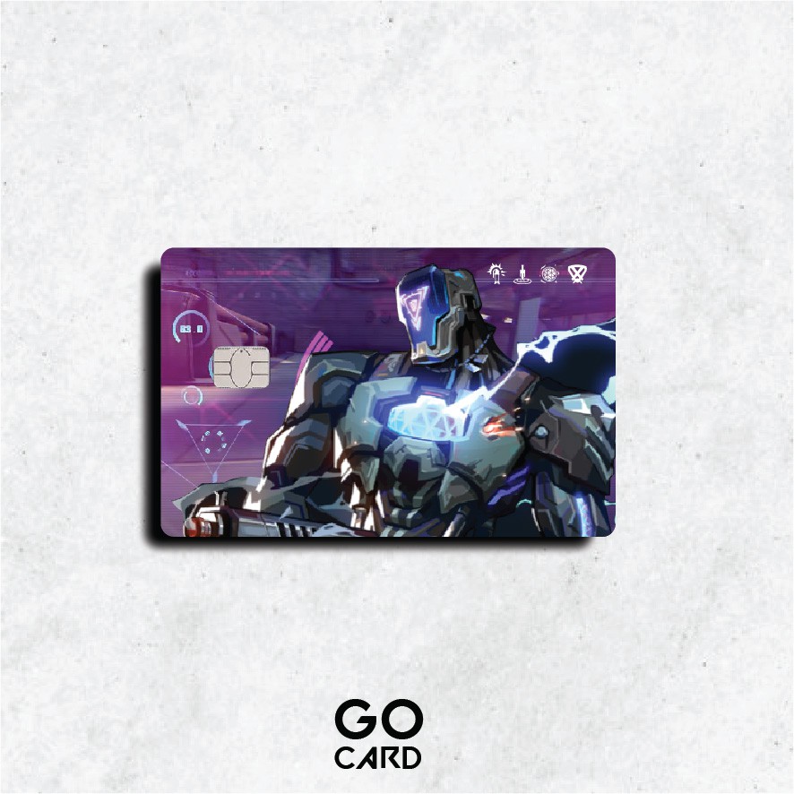 Valorant ATM Card Sticker Hologram Chip Emoney Flazz Sticker | Shopee ...