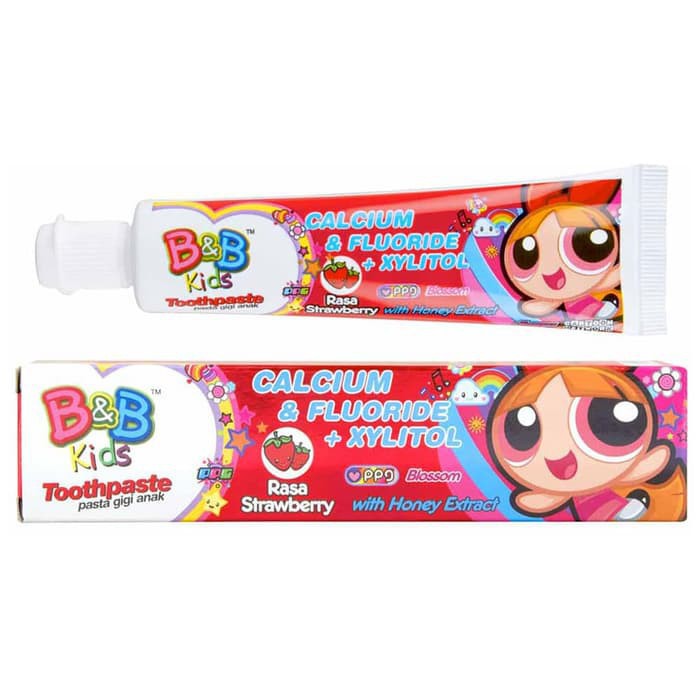 B Hayu Amp; B Kids Toothpaste Powerpuff Girls Toothpaste Children 50 Gr ...