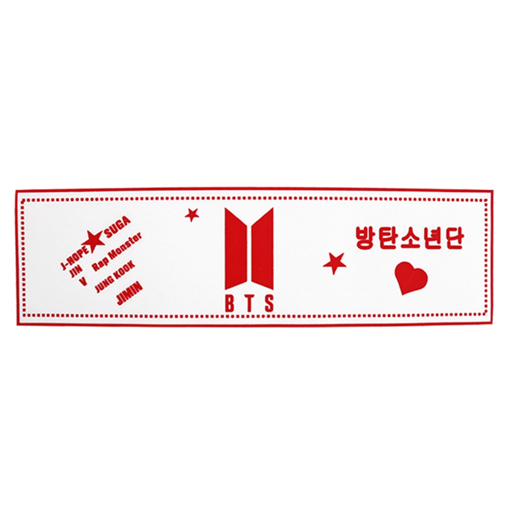 KPOP BTS Hand Banner Concert Streamer Suga Slogan Streamer | Shopee ...