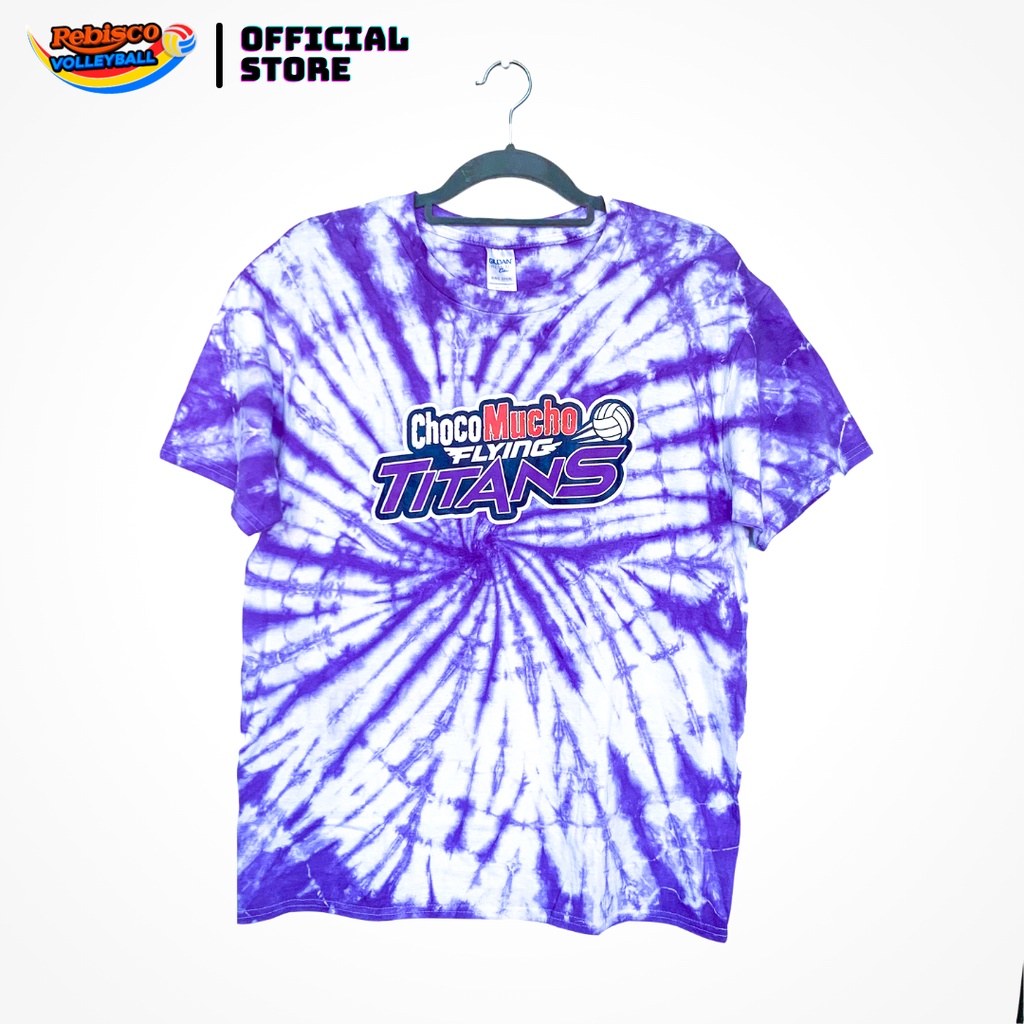 Choco Mucho Flying Titans "Tie-Dye Purple" Cotton Shirt V.1 Official ...