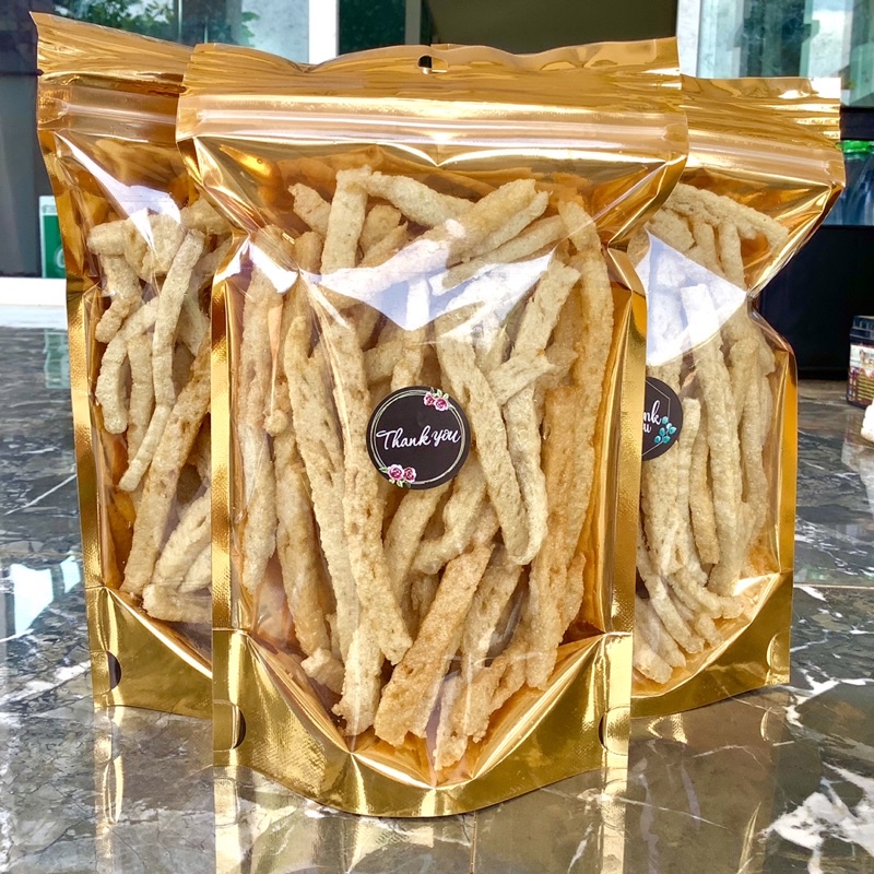 Ready-To-Eat Fish Crackers 7 Packs 100 Pattani Fragrant Crispy Fried ...