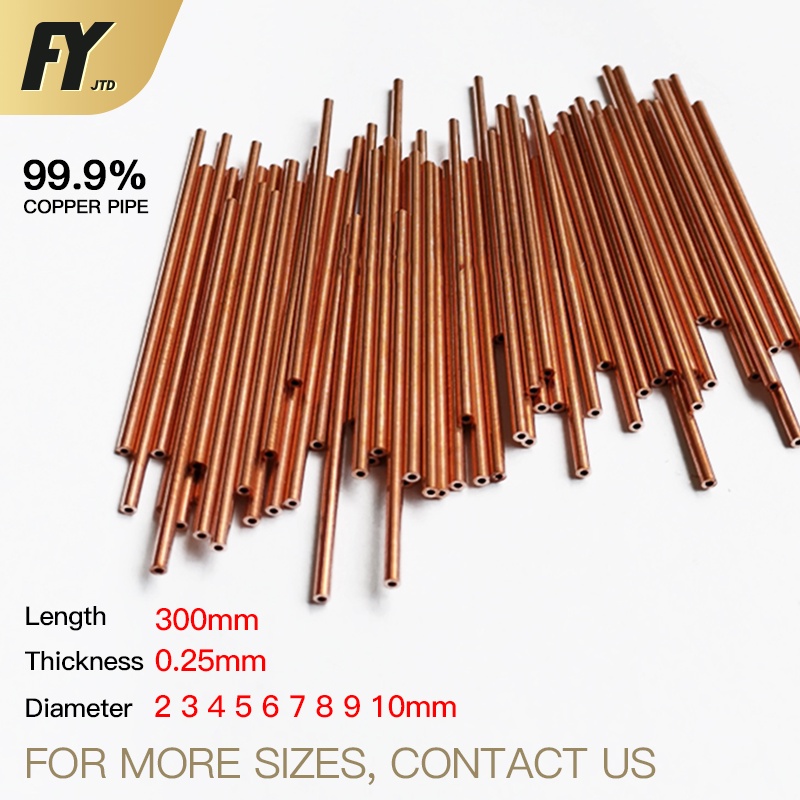 FUYI Copper tube 0.25mm wall thickness 300mm length High Quality ...