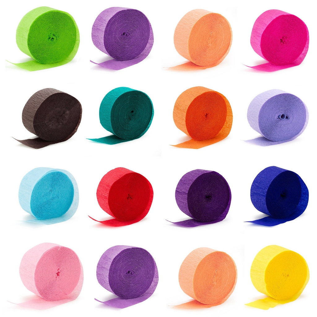 Crepe Rolls Streamer Paper Party Wedding Celebration Birthday ...