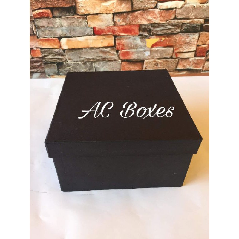 SQUARE BOX | HARD BOX INCHES | Shopee Philippines