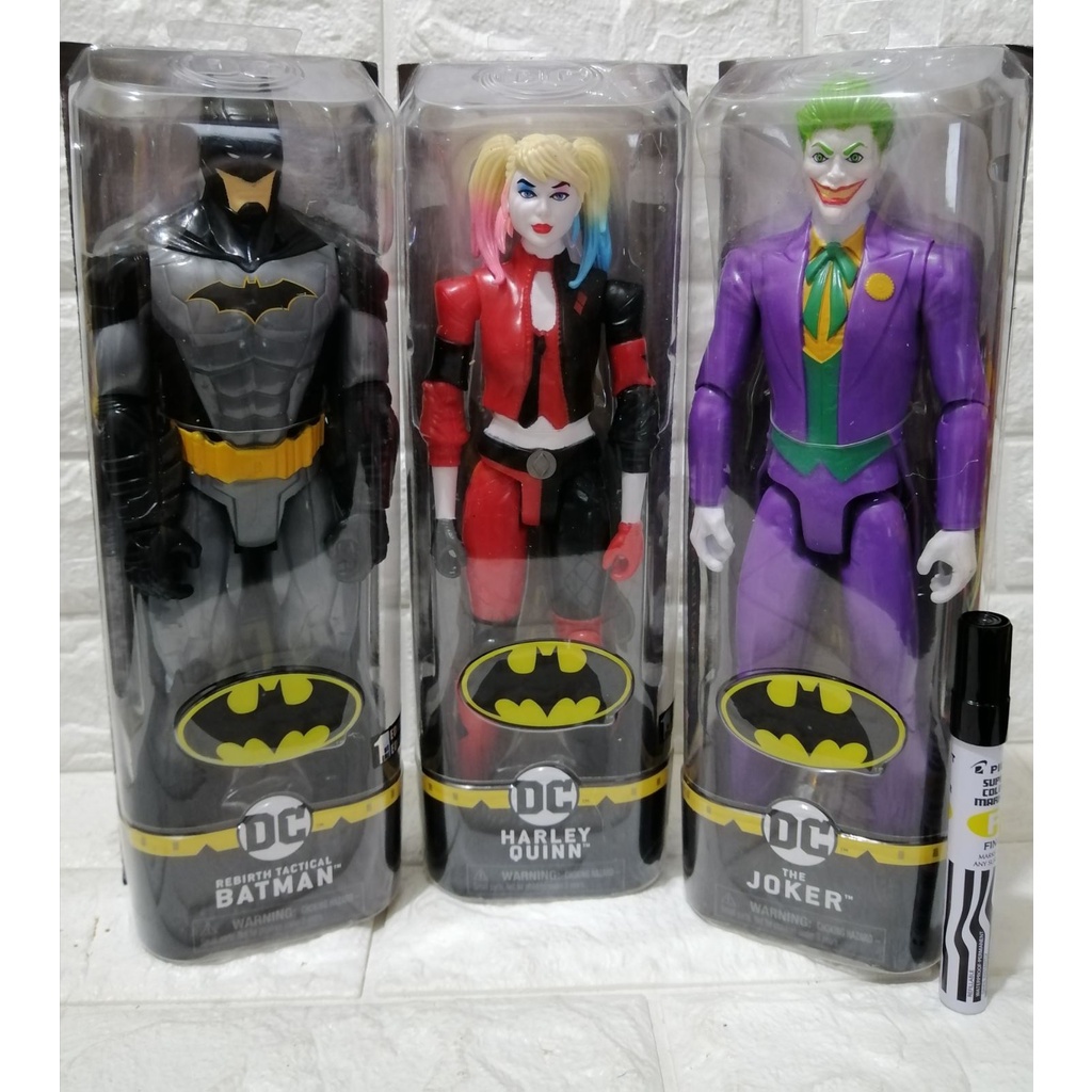 DC Super Hero Batman Rebirth Tactical The Joker Harley Quinn Spin ...