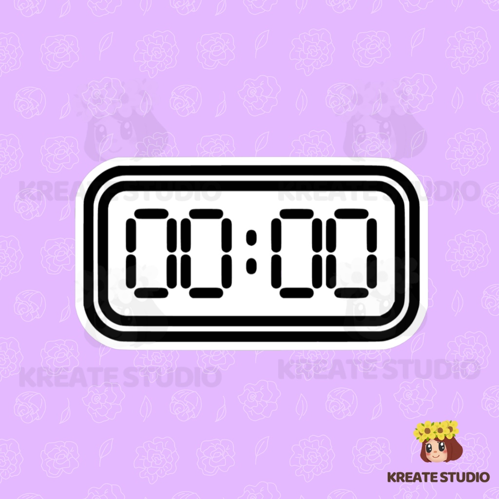 ZERO O'CLOCK 00:00 - BTS Waterproof Vinyl Sticker | Matte, Glossy and ...