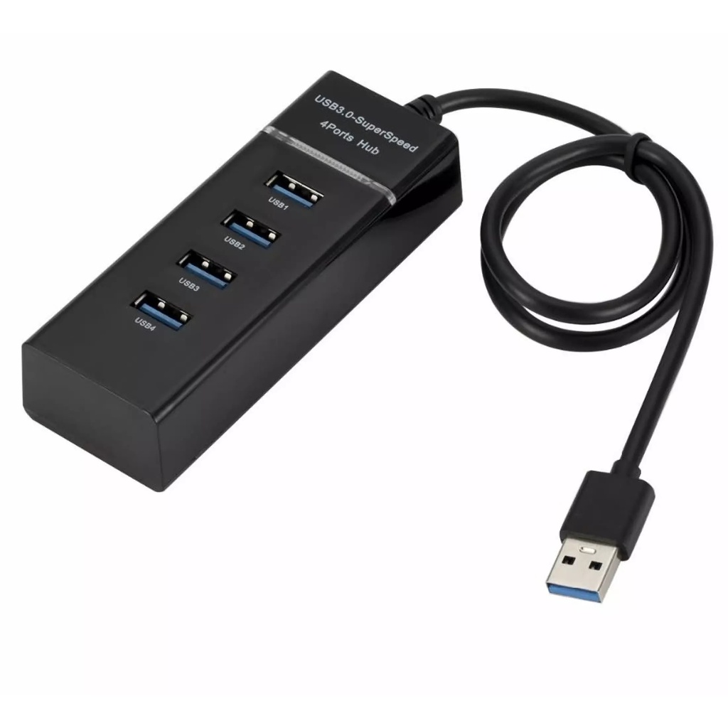 4 PORT LED USB HUB 5Gbps 3.0 HUB | Shopee Philippines