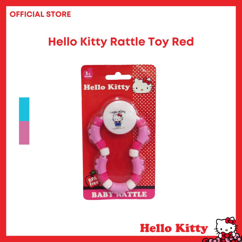 Hello Kitty Rattle-Teether Toy | Shopee Philippines