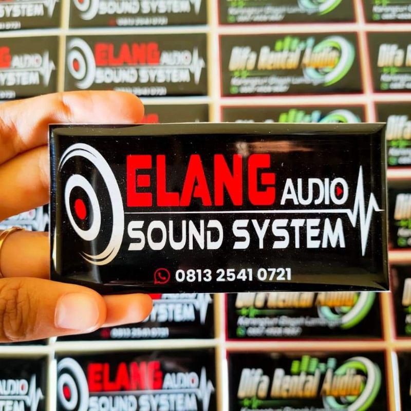Custom sound system Logo | Shopee Philippines