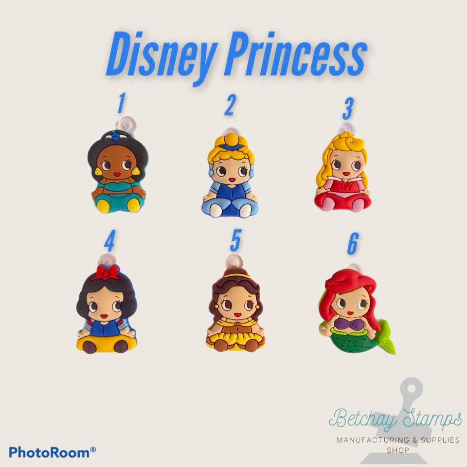 Betchay Stamp Character Keychain: Disney Princess | Shopee Philippines