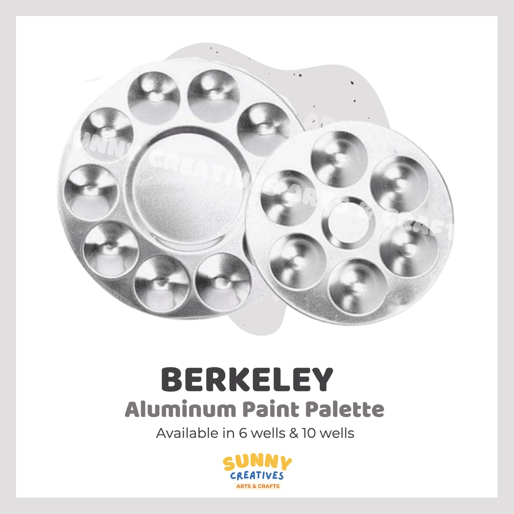 BERKELEY Aluminum Mixing Plate / Palette 6 wells / 10 wells | Shopee ...