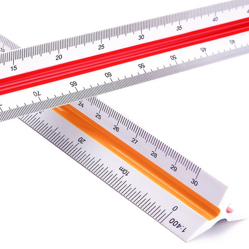 Precision Drawing Triangle Scale Ruler 30cm / 12 Inch | Shopee Philippines