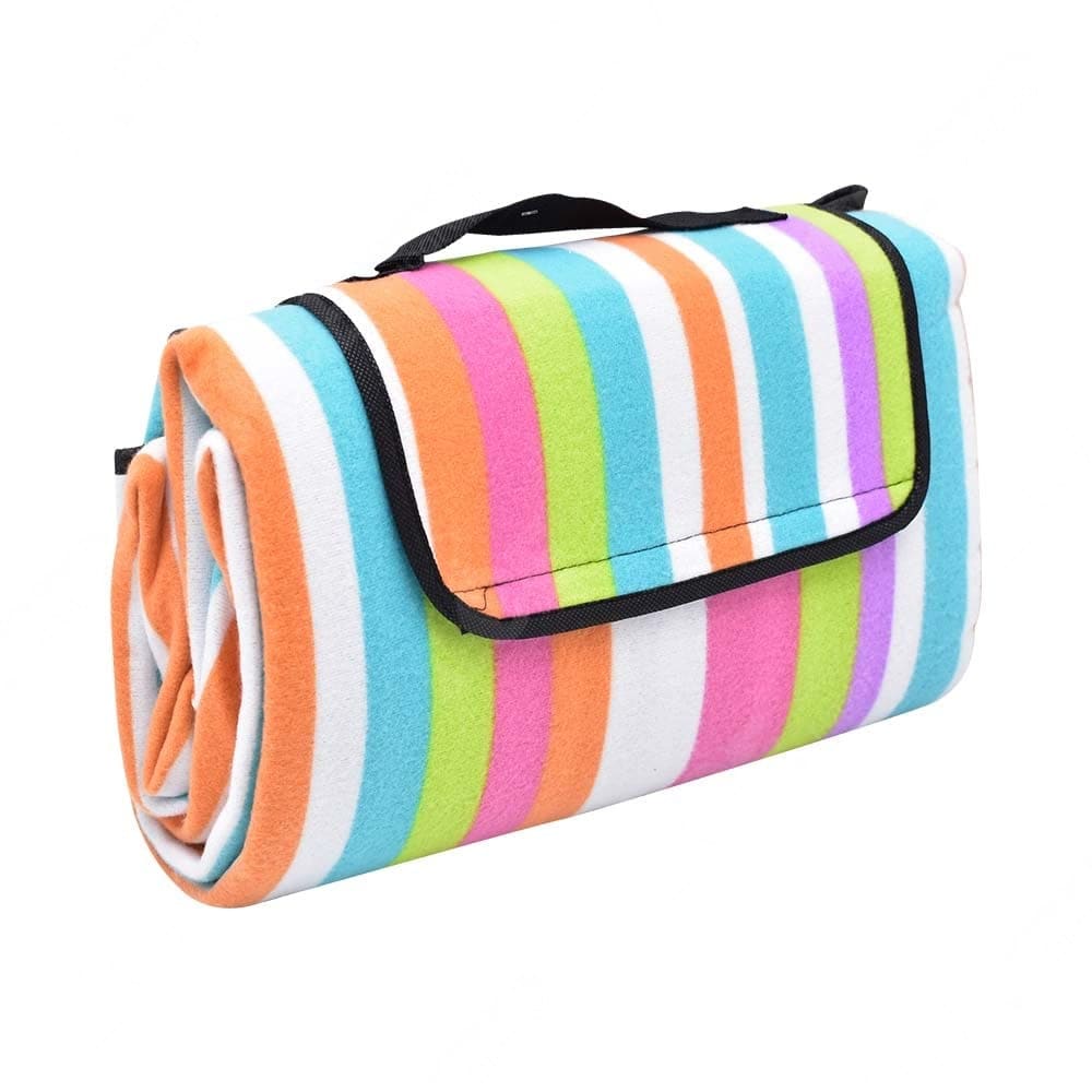 B&f Krishome 130x150cm Mini Stripe Folding Carpet | Shopee Philippines