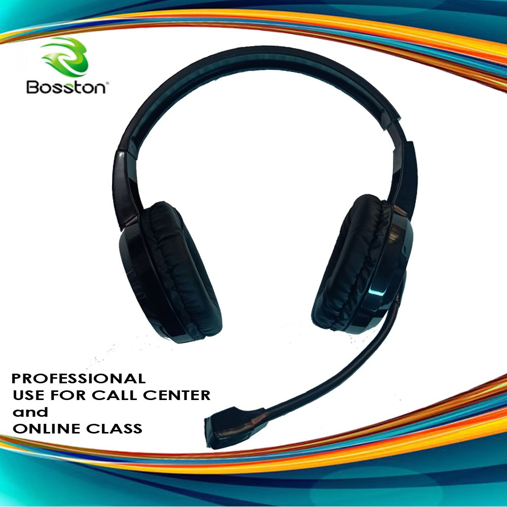 INPLAY H20 Gaming Computer Headset Pc Laptop RGB Light Noise ...