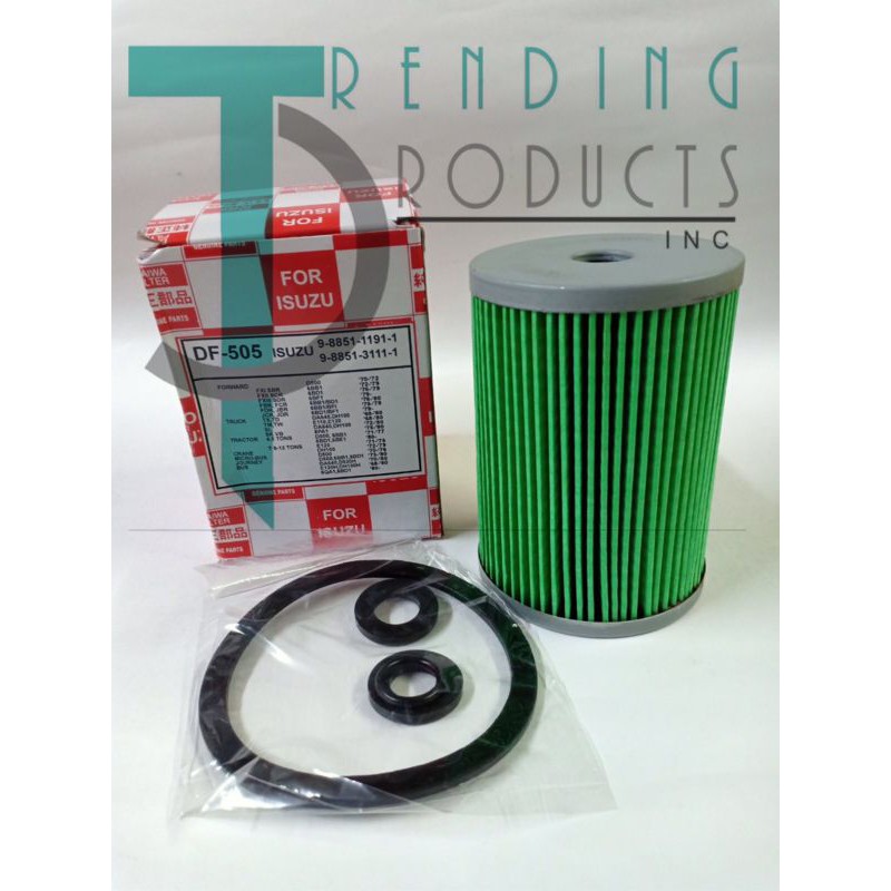 DAIWA Fuel Filter DF-505 for Isuzu D-500, DH100, DA-640 | Shopee ...