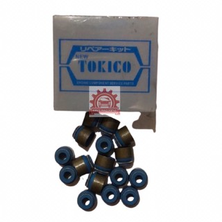 NEW TOKICO VALVE SEAL SET FOR TOYOTA COROLLA 4AF/4AFE ENGINE (16pcs ...