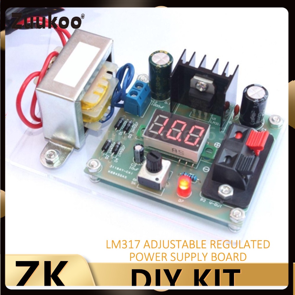 【IN STOCK/COD】LM317 1.25-12V Continuously Adjustable Regulated DC Power ...