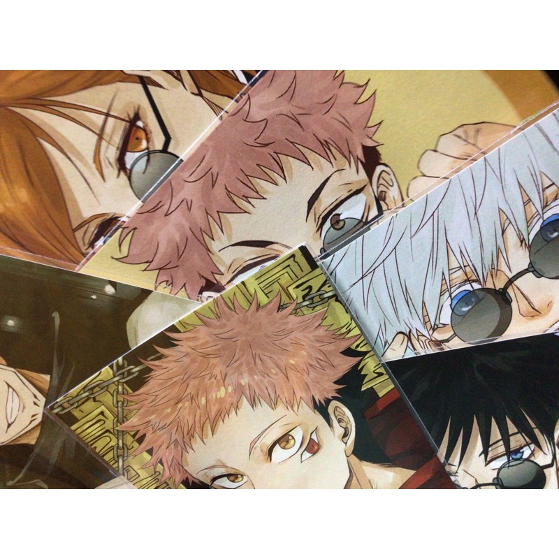 Jujutsu Kaisen Anime Postcard || PIKE_121 || Nobara, Yuji, Sukuna, Gojo ...