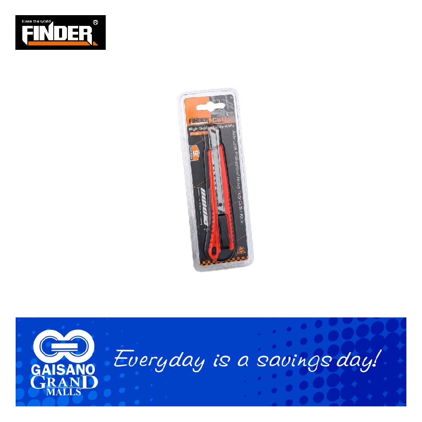 FINDER 2pc Utility Cutter Set 18mm with Refill Blade 451 Gaisano Grand ...