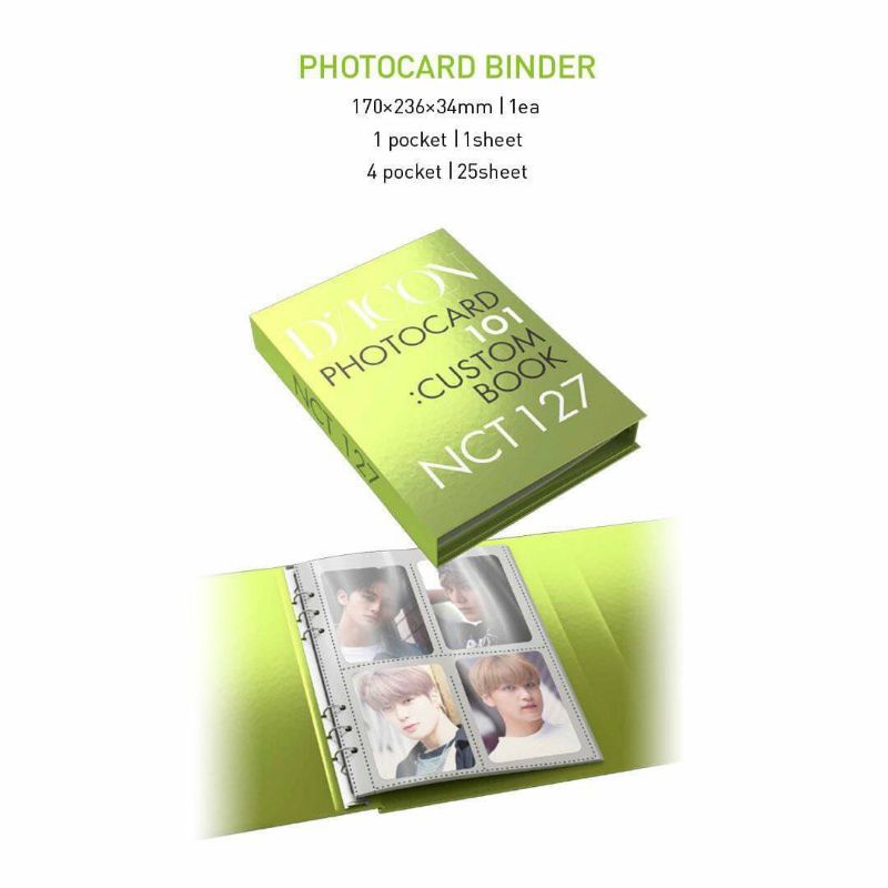 Sharing DICON PC 101: CUSTOM BOOK NCT 127 (PLEASE READ DESCRIPTION ...