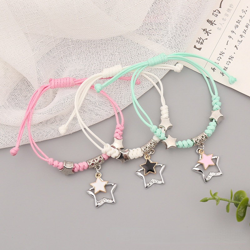 Trio Friendship Bracelet for 3 2 4 Best Friend Couple Bracelets ...