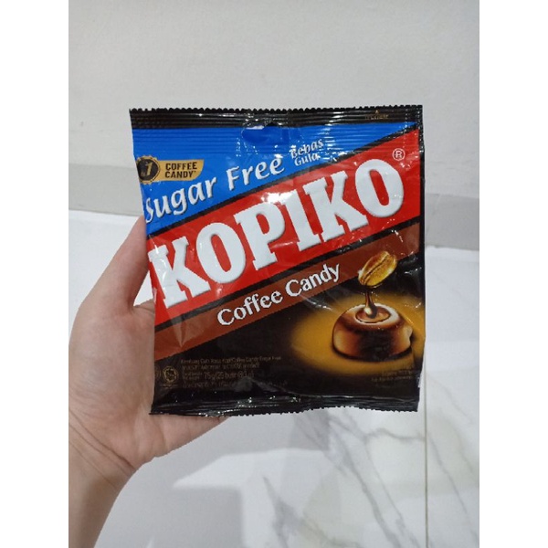 Kopiko Sugar Free/Sweet Free Coffee Candy 75gr/No.1 Coffee Candy ...